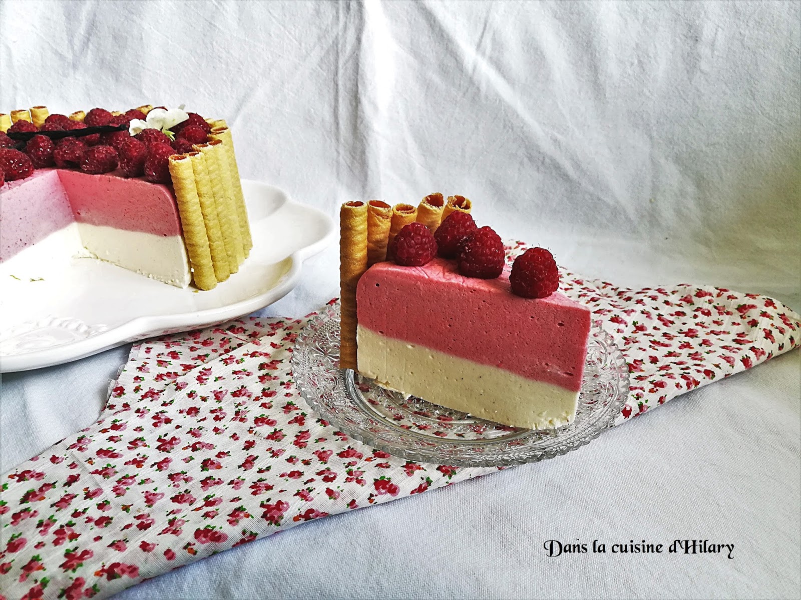 Dans la cuisine d'Hilary: Charlotte aux framboises et vanille ...