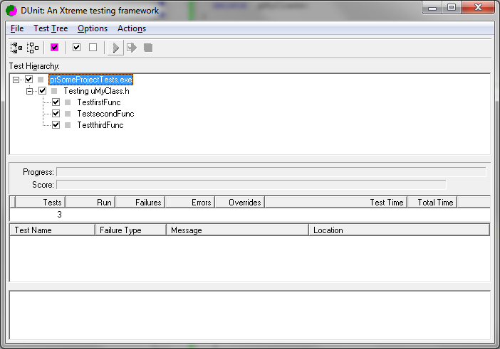 useful notes: Использование DUnit в CodeGear RAD Studio 2007