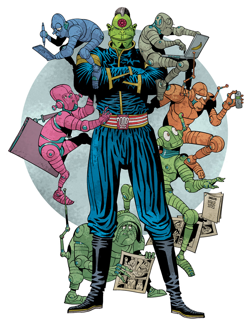 2000AD Covers Uncovered: Happy 35th Birthday 2000AD!