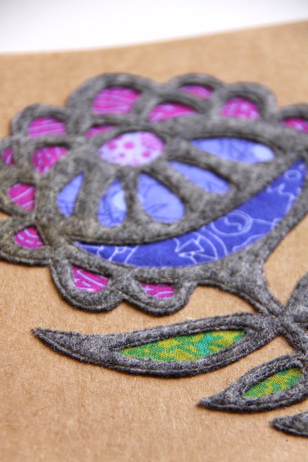 Felt Applique + Kraft Paper | Campbell Soup Diary