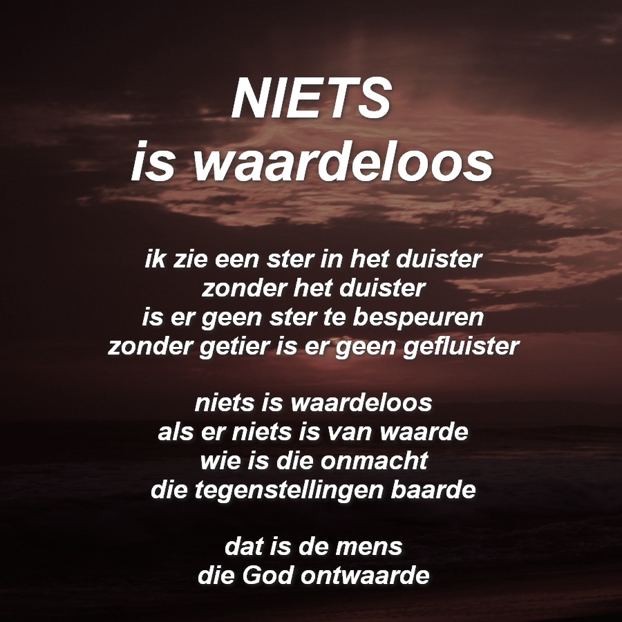 de dagelijkse boterham...: niets is waardeloos...