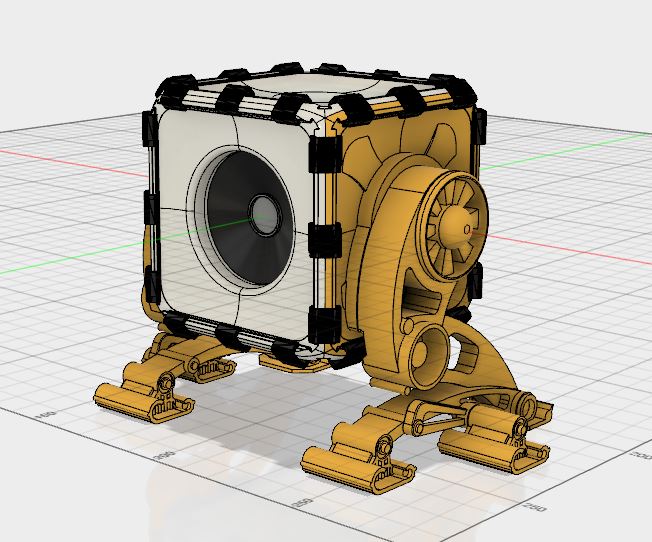 Tango of the Geeks: Mecha-style stand for Bose speaker Challenge