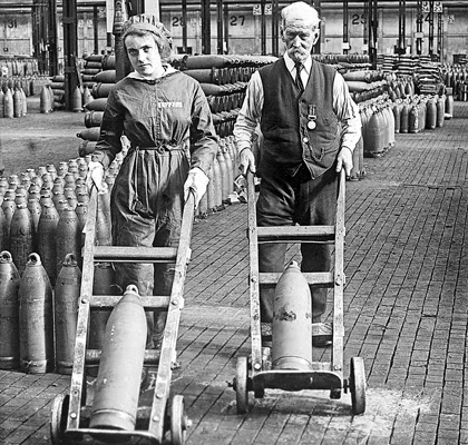 hora de pensar: 'Canarias' y 'munitionettes', heroicas vencedoras en la ...