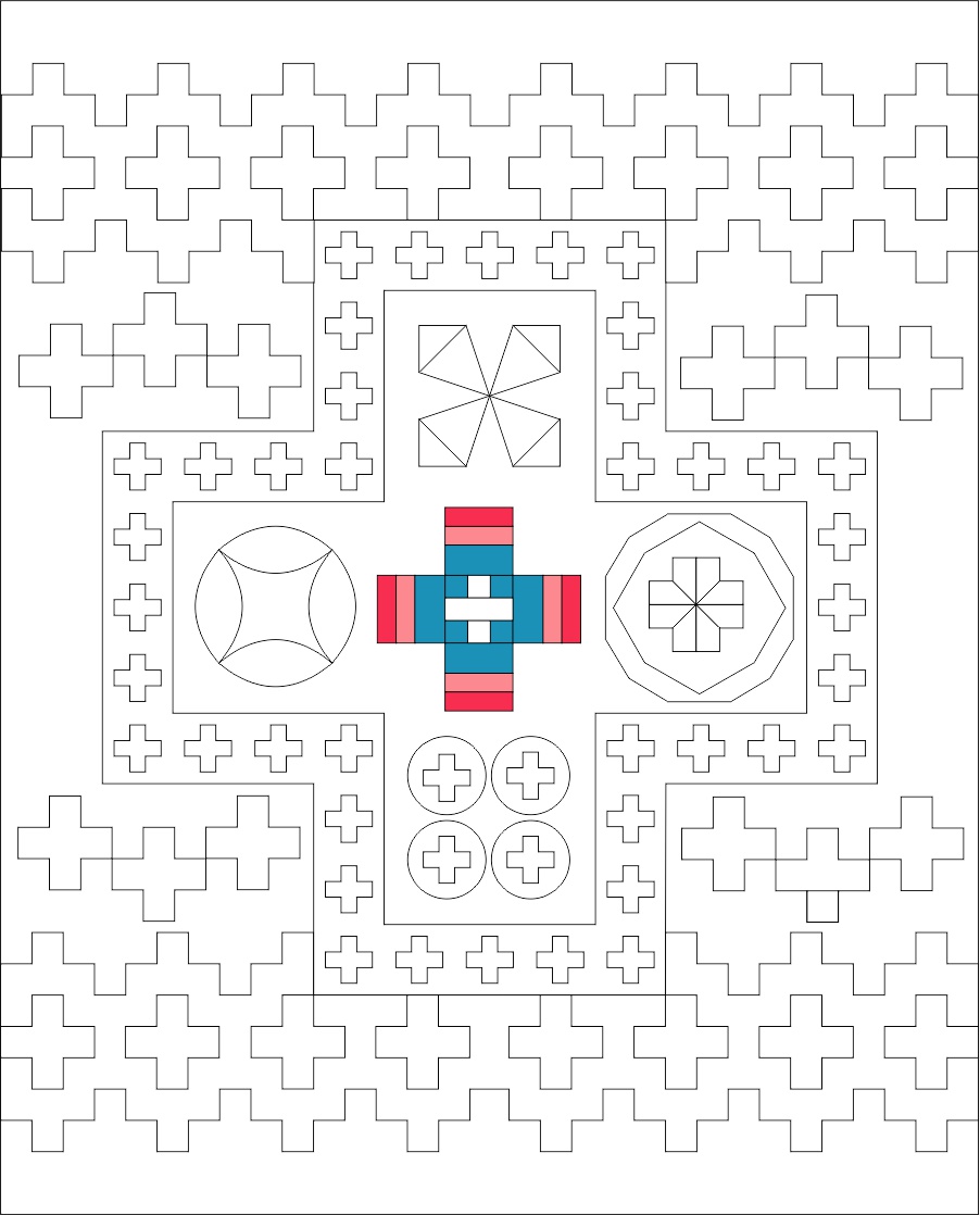 Meadow Mist Designs: Modern Plus Sampler ++ Transparency Plus Block