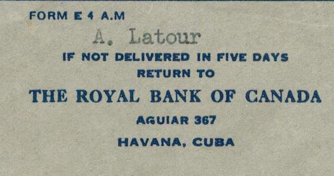 Postal History Corner: 1939 The Royal Bank of Canada and Rocket Mail