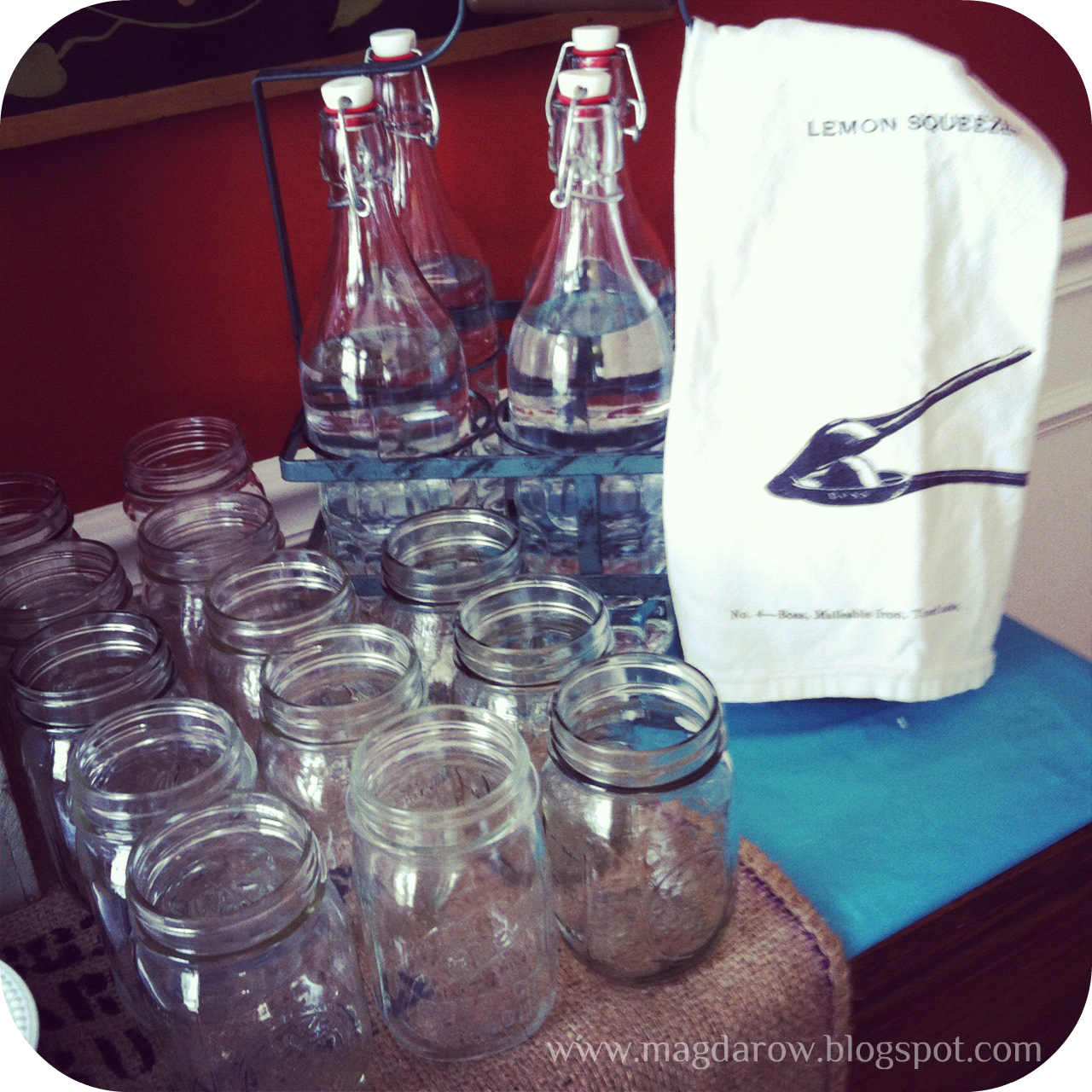 Magda Row: Vintage Farm Fresh Breakfast Bridal Shower