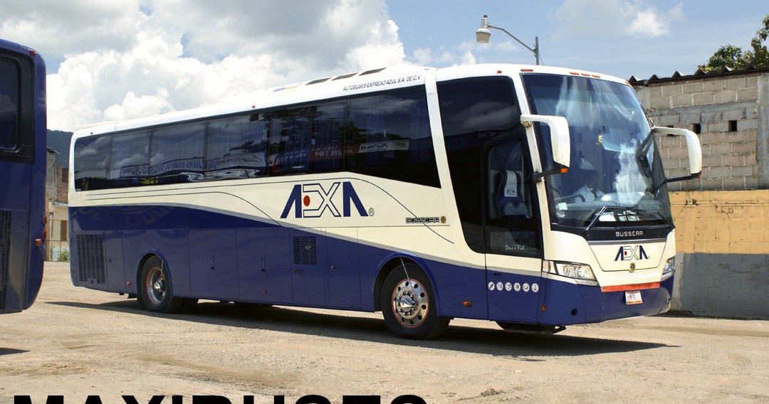MAXIBUSES: AUTOBUSES EXPRESO AZUL, AEXA