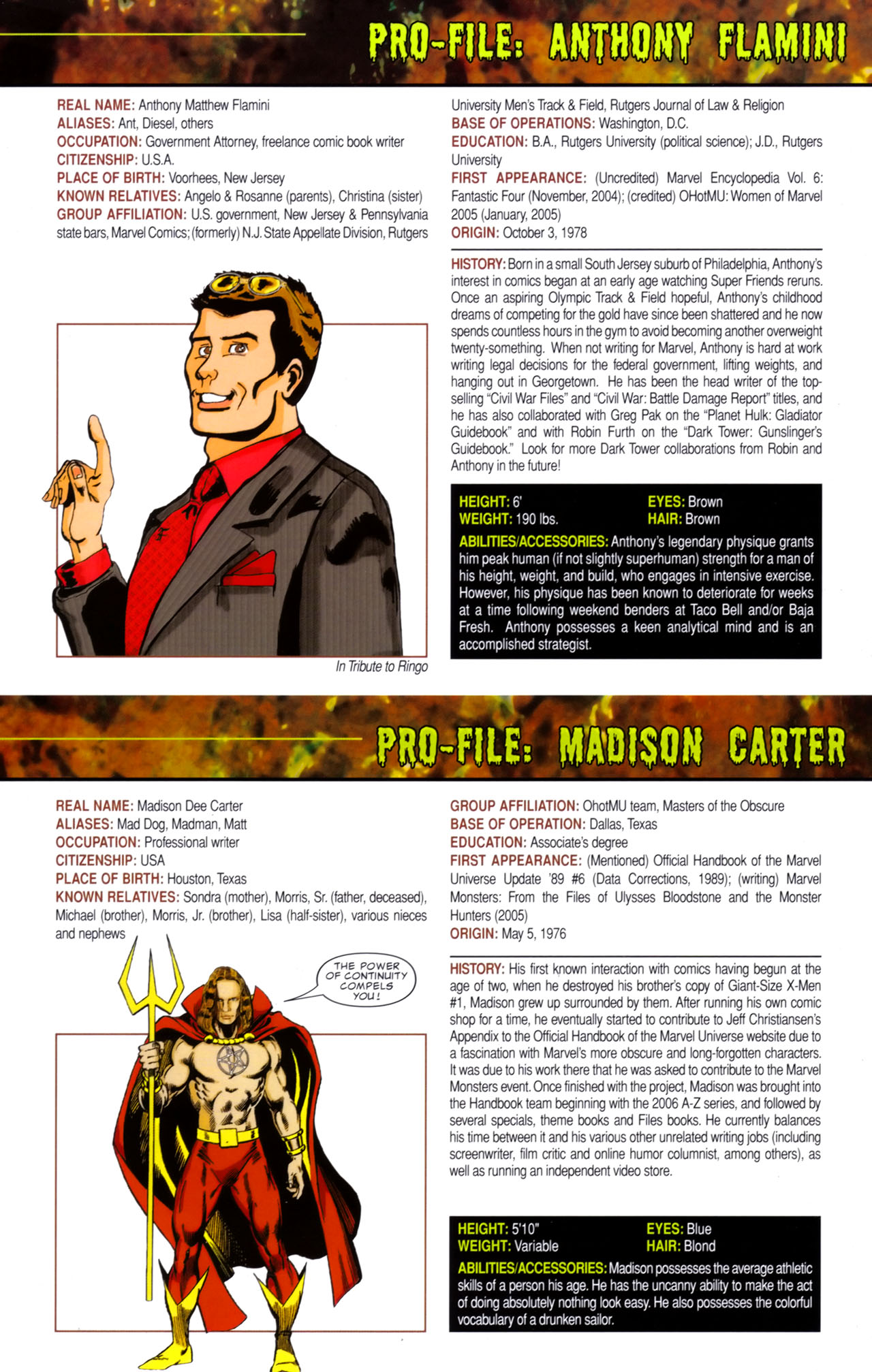 Marvel Zombies The Book Of Angels Demons Various Monstrosities | Read ...