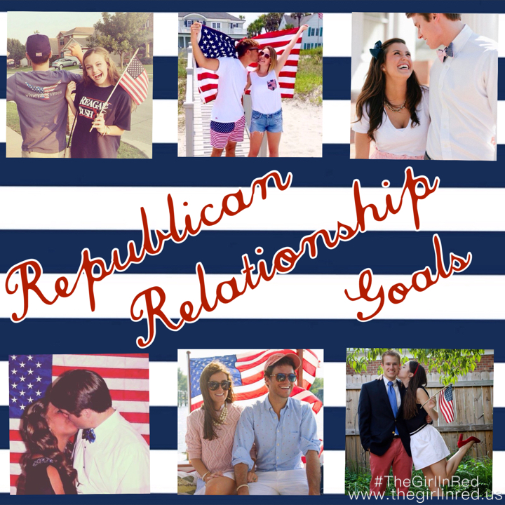 the girl in red: Republican Relationship Goals