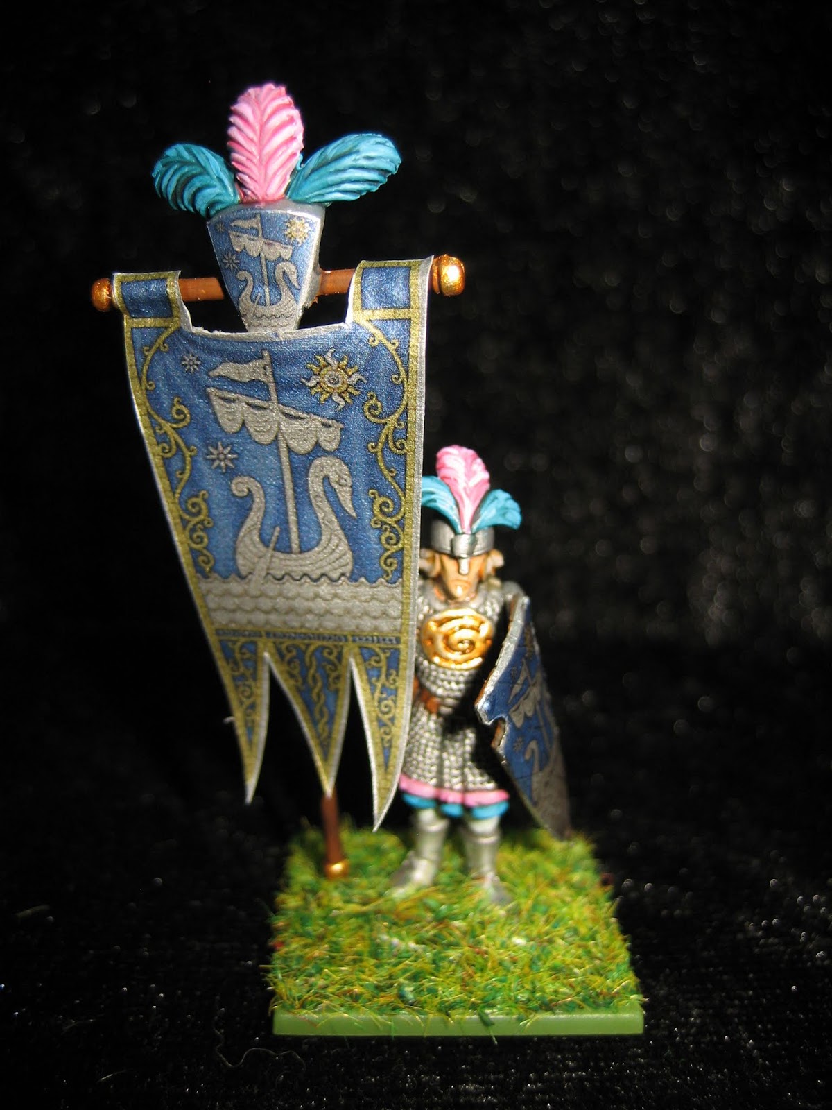 Making miniatures with Mario: High Elves : 10 Oathmark Elves Spearmen ...