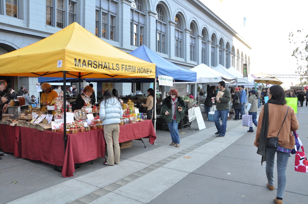 dear plastic: Ferry Plaza Farmers Market