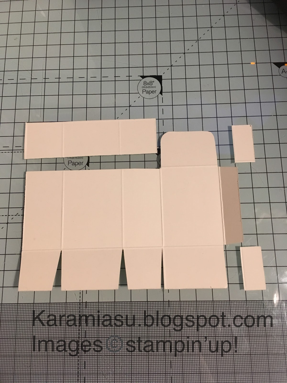 Stamp Up With Karamia: Tiny Gift Box Tutorial using Stampin' Up! products