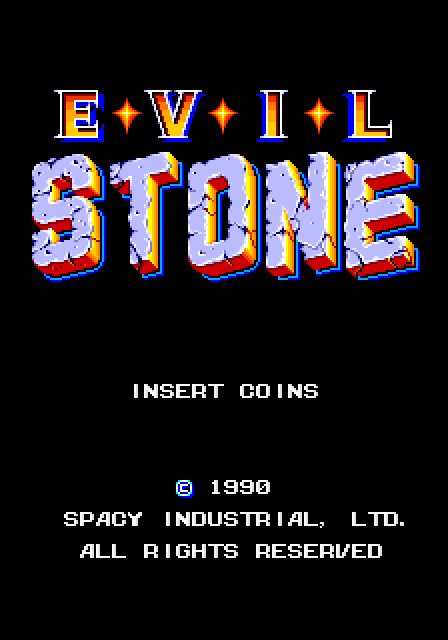 VGJUNK: EVIL STONE (ARCADE)