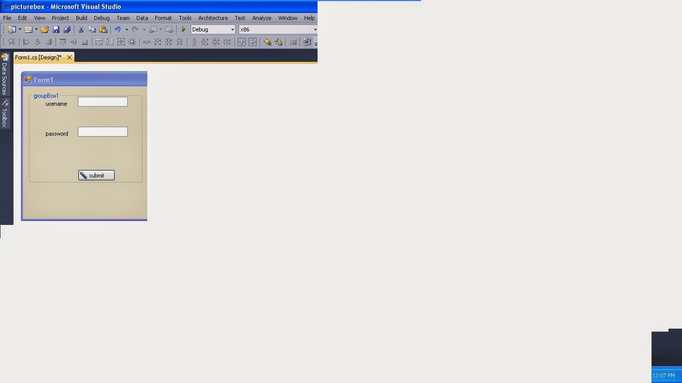 Group Box and Picture Box in Windows Forms