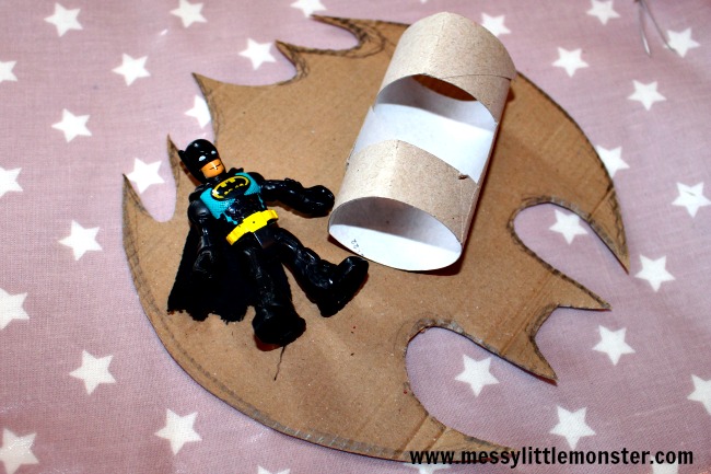 Batman Craft - Batplane - Messy Little Monster