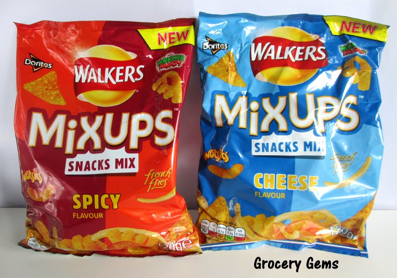 Grocery Gems: Review: Walkers MixUps - Snacks Mix, Crisps Mix & Popcorn