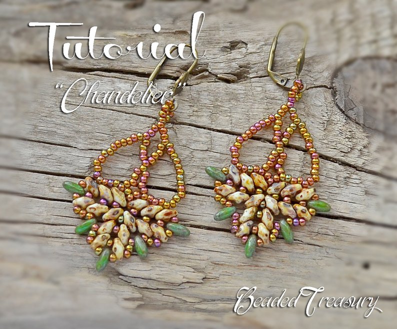 BeadedTreasury's Modern Beadwoven Jewelry Tutorials / The Beading Gem