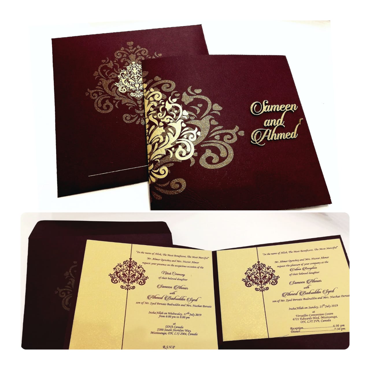 Zem Printers: Wedding Cards in Pakistan