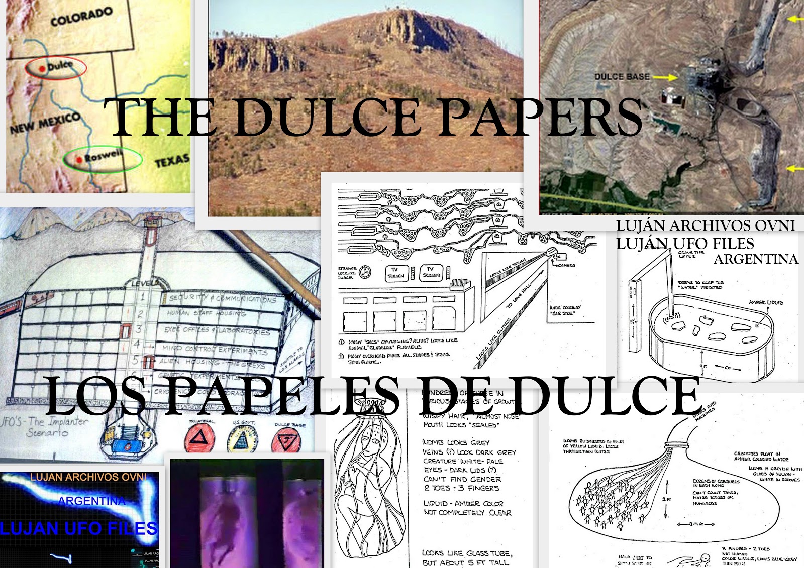 LOS PAPELES DE DULCE / THE DULCE PAPERS | LUJÁN ARCHIVOS OVNI