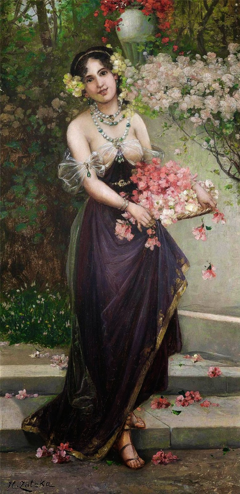 Hans Zatzka (Austrian painter, 1859-1949) | Tutt'Art@