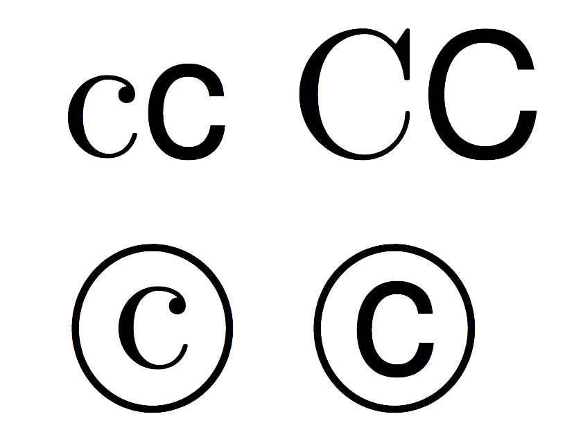 ® Colección de Gifs ®: ICONOS DE COPYRIGHT