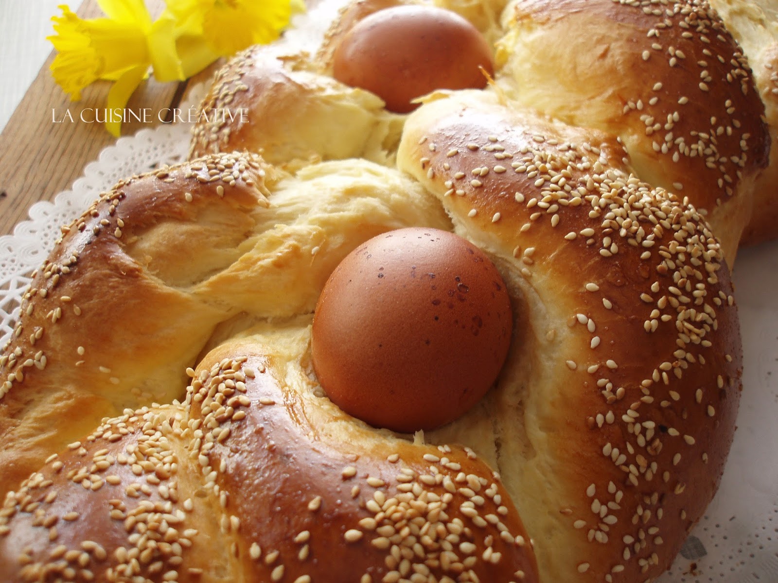 La cuisine creative: Uskršnja pletenica