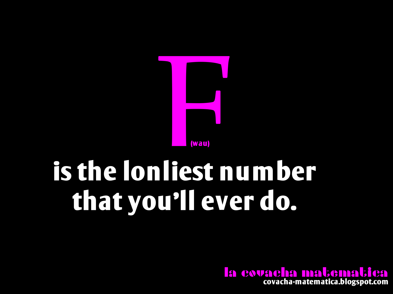 La Covacha Matemática: You wau me, Vi Hart. (SVM III: 9/14)