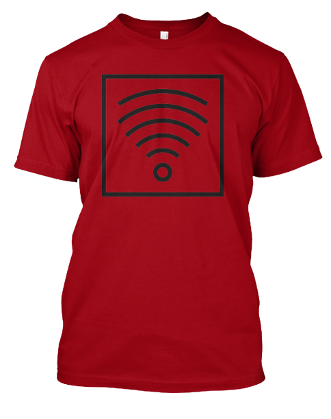 T-Shirt Design Custom Ideas & Vector Downloads: Wifi Signal T-Shirts ...