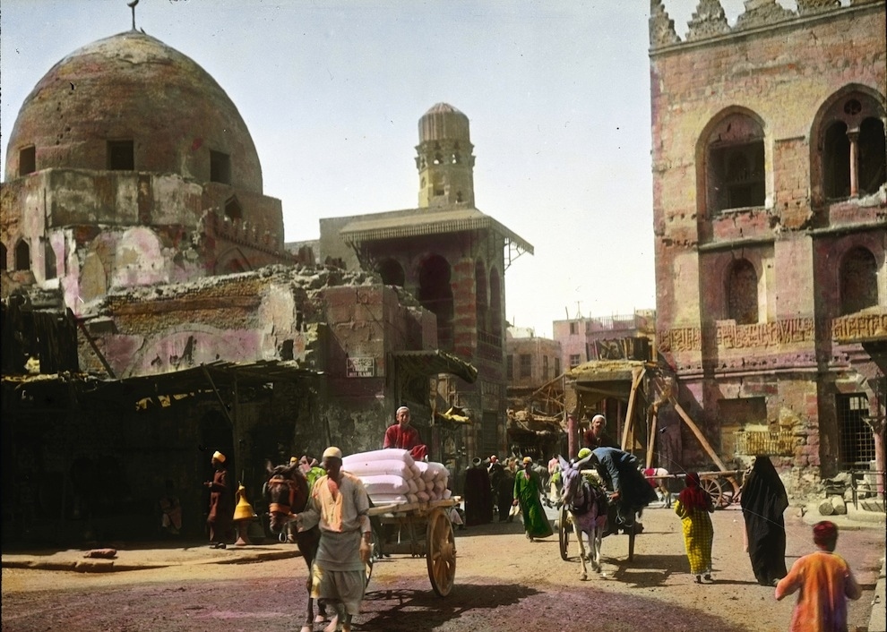 Early Color Photos of Cairo in the 1910s ~ Vintage Everyday