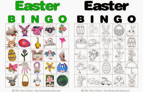 10 Easter Bingo Printable Cards