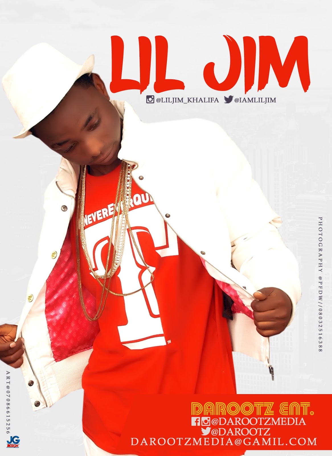 MUSIC DEAL: LIL JIM SIGNED @iamliljim @darootz | www.DarootzMedia.com
