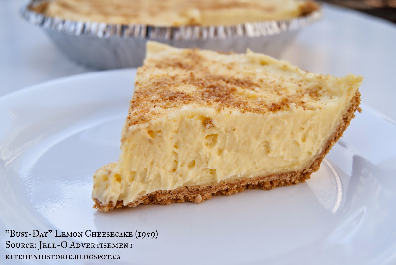 Kitchen Historic: "Busy-Day" Lemon Cheesecake (1959)