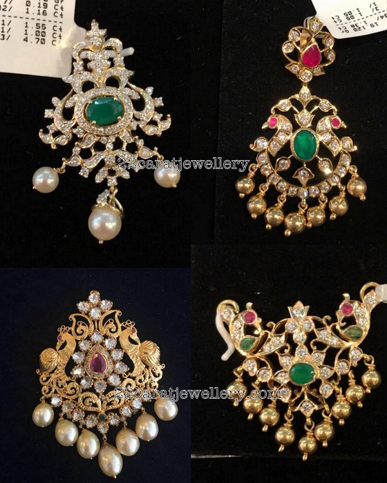 Diamond Lockets for Beads Chains - Jewellery Designs