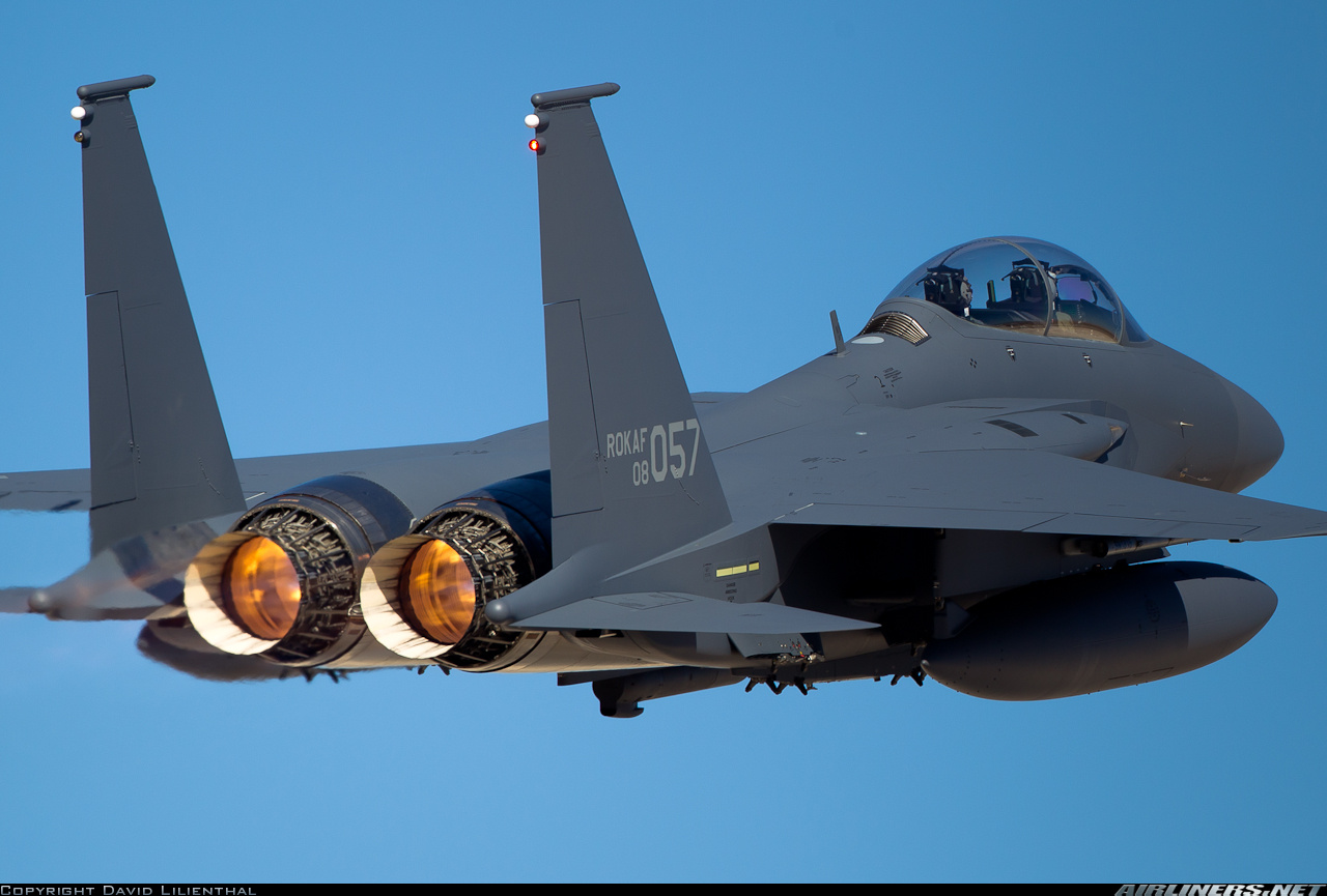 MILITARY: 대한민국 공군전투기 (F-15K)