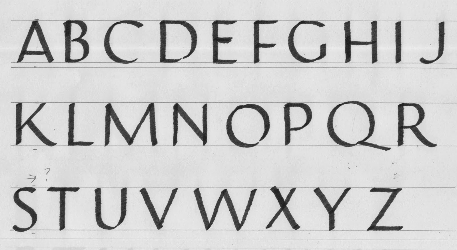 Margaret Shepherd: Calligraphy Blog: 241 Raised Roman