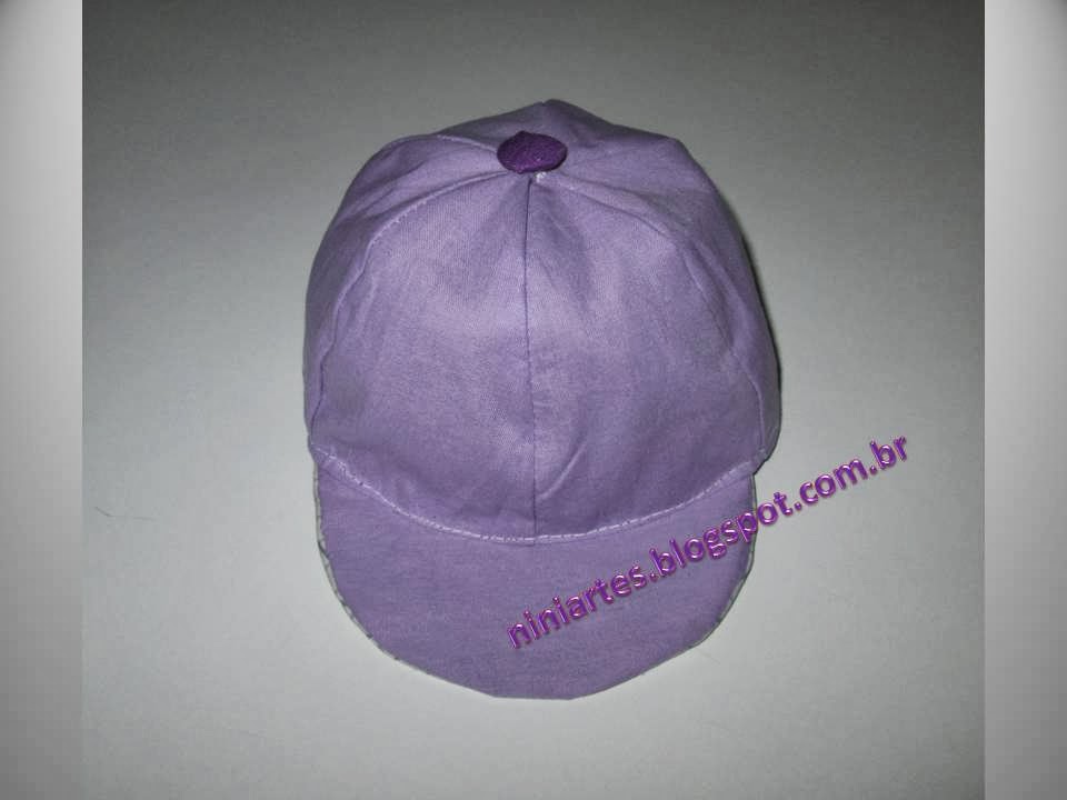 Nini Artes: Molde Boné Infantil Grátis