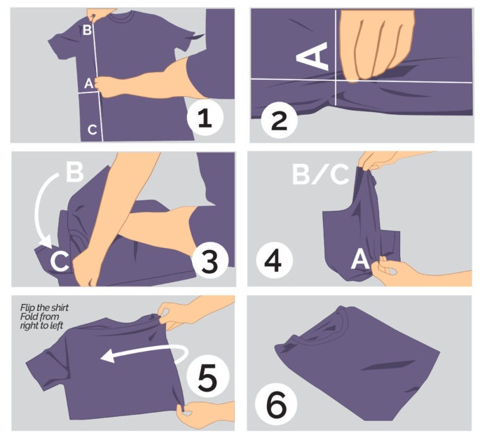 Cara Lipat Baju Dengan Mudah - Warren Springer