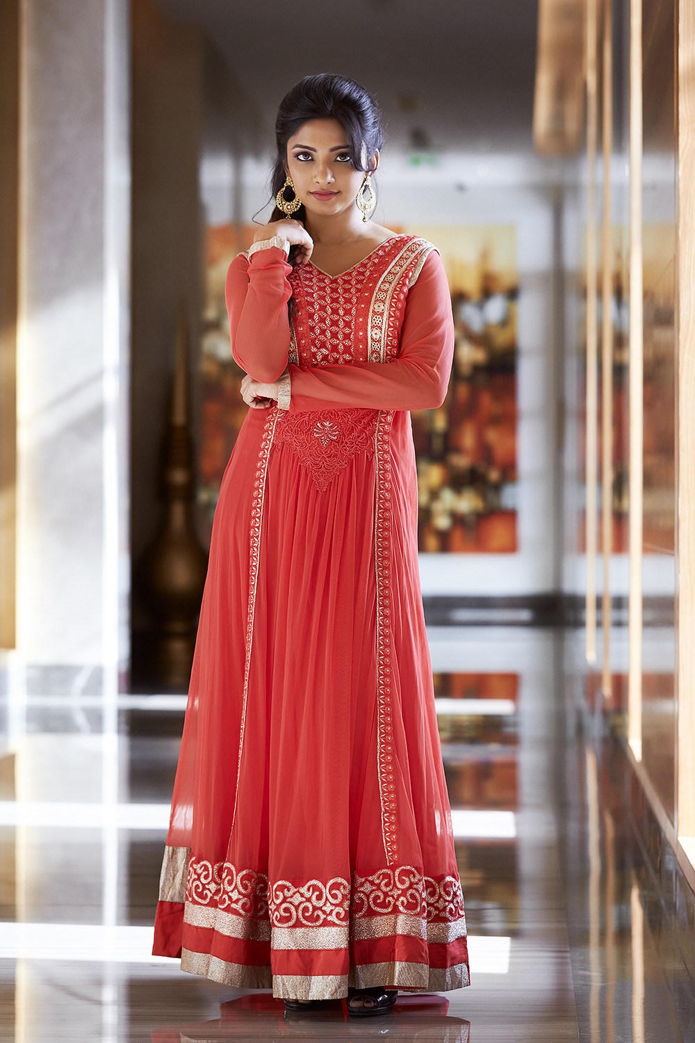 Kamna Ranawat half saree stills - South Indian Actress