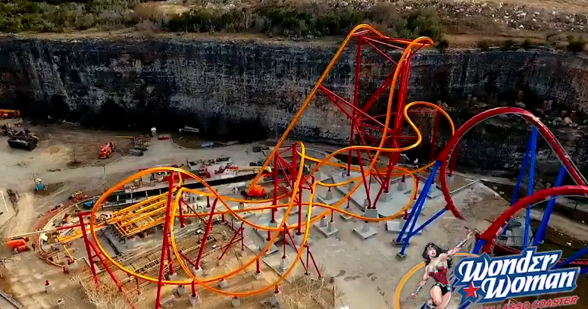 NewsPlusNotes: Six Flags Fiesta Texas Shares Aerial Footage of Wonder ...