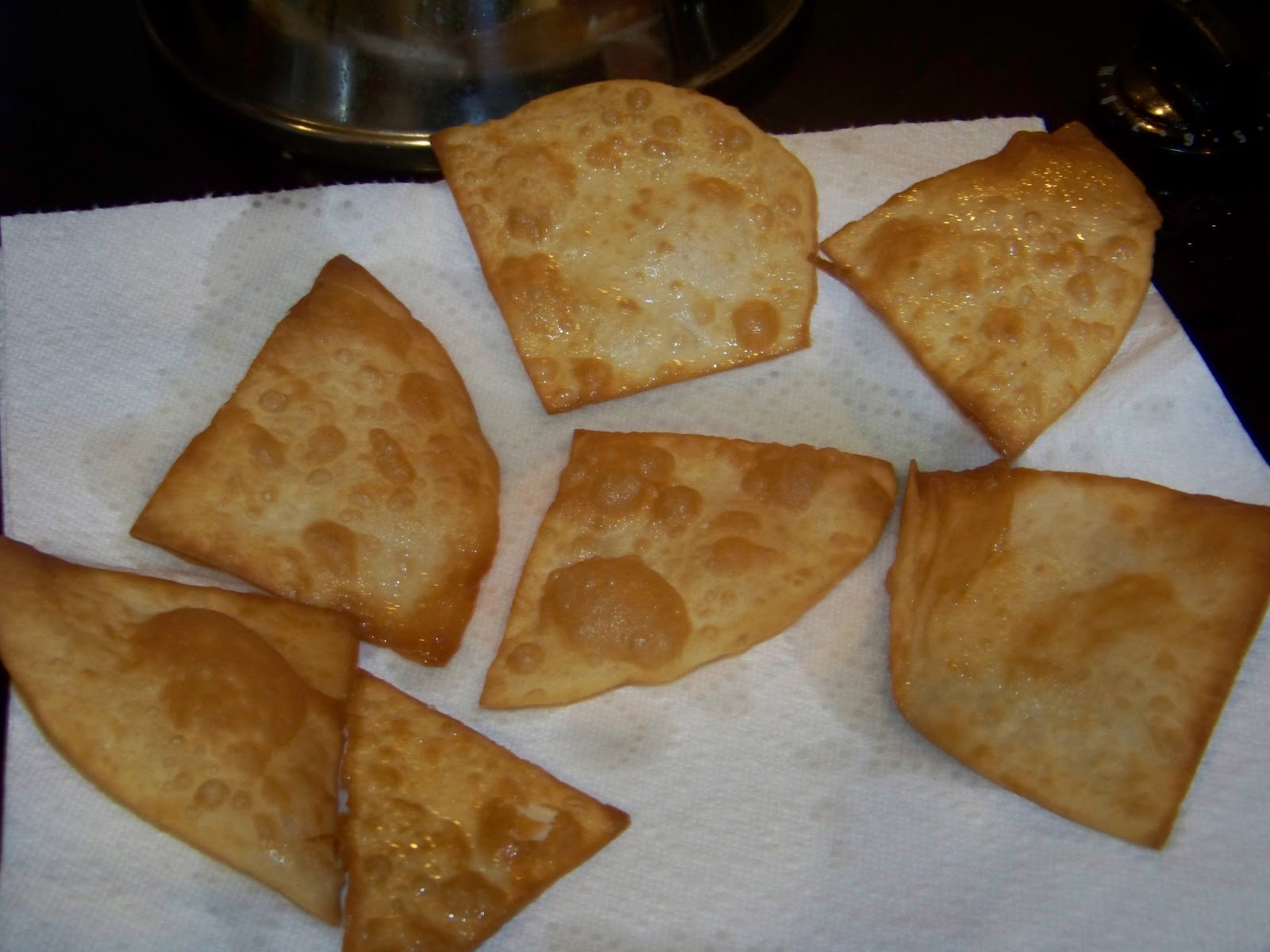 Cinnamon Sugar Tortilla Dessert