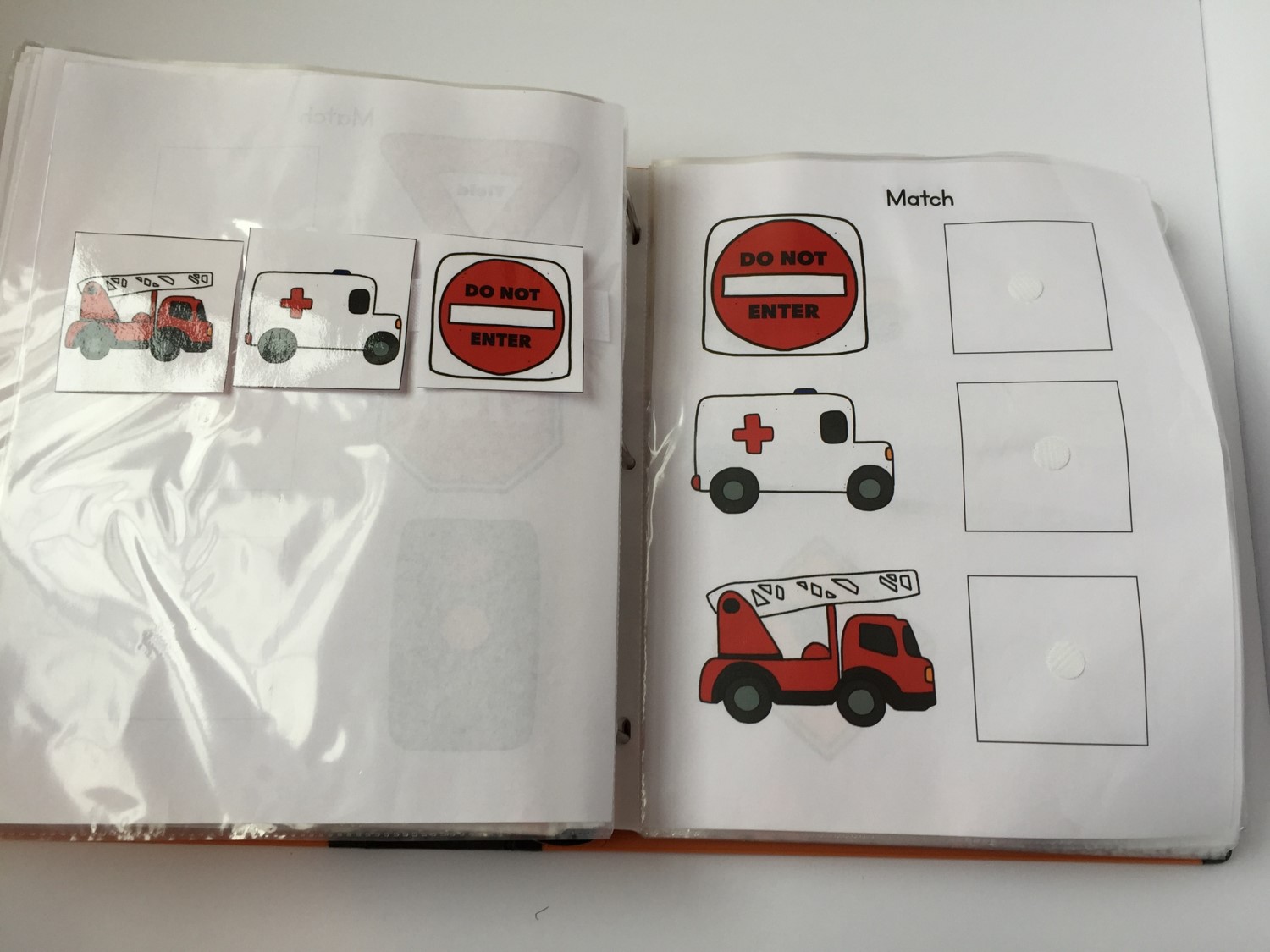 Miss Martel's Special Class: Adaptive Work Binder