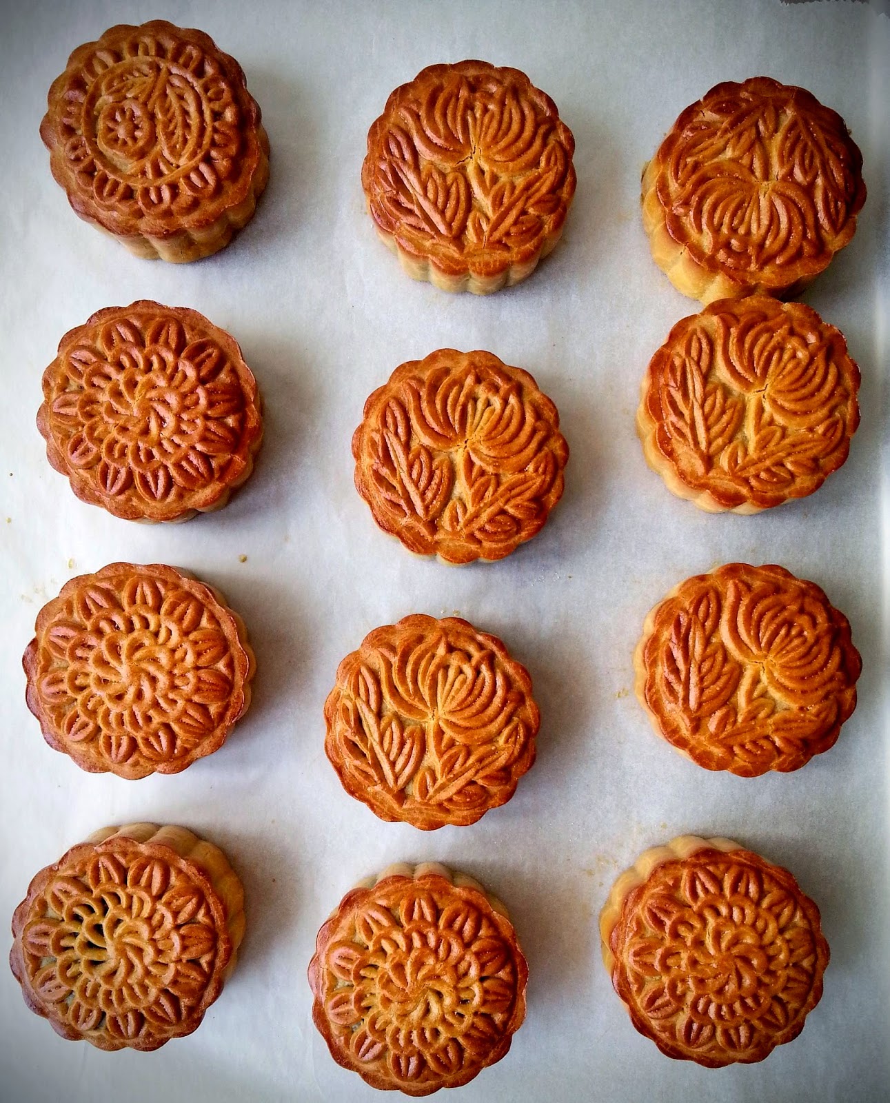 In Cookie Haven: Homemade Traditional Mooncakes