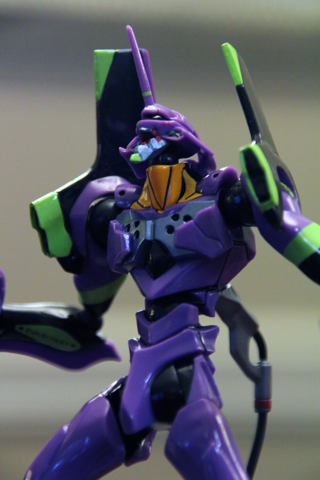 The Kaiju Planet: Toy Review - Revoltech Eva-01 Test Type