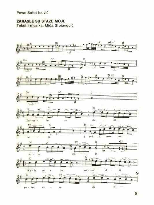 Scores for Balkan music Note za Harmoniku Violinu: Note Za Harmoniku ...