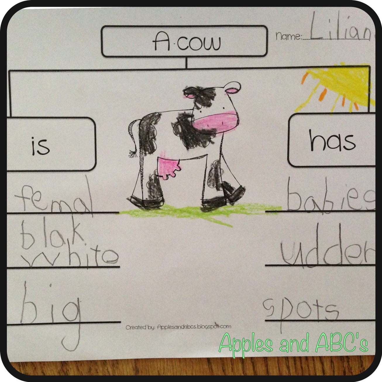 Down on the Farm! - Apples & ABC's