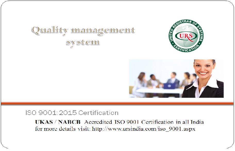 ISO 9001 Certification Quality management system: Overview about QMS ...