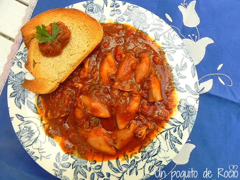 CHIPIRONES EN SALSA PICANTE