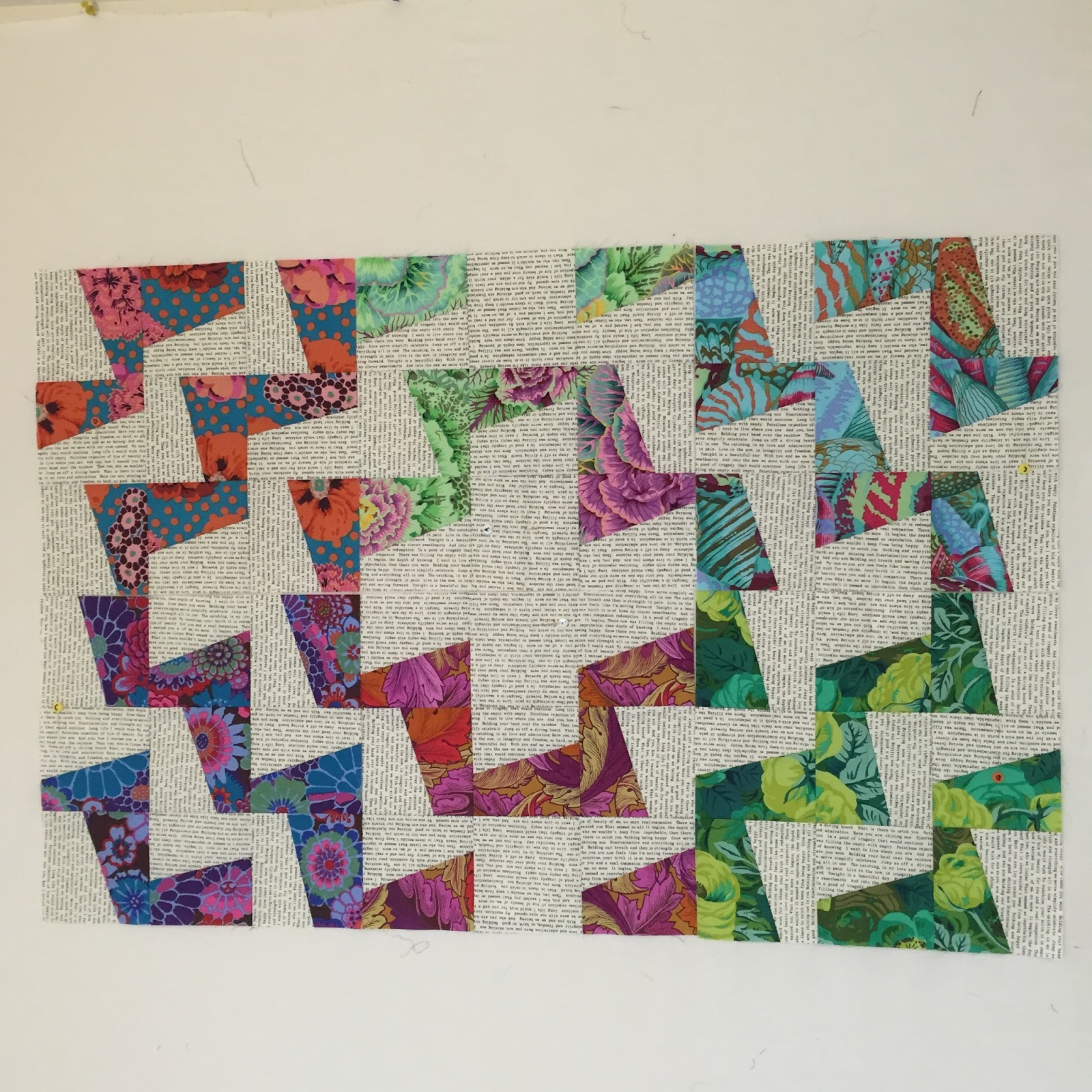 The Evolution of the Fractured Quilt