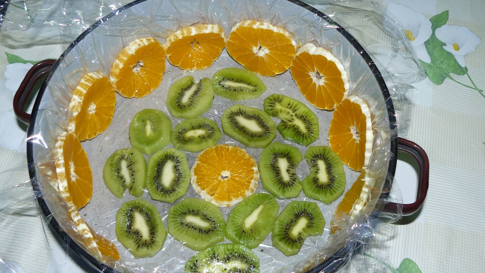 home made easy cakes: Diplomat cake with fruits