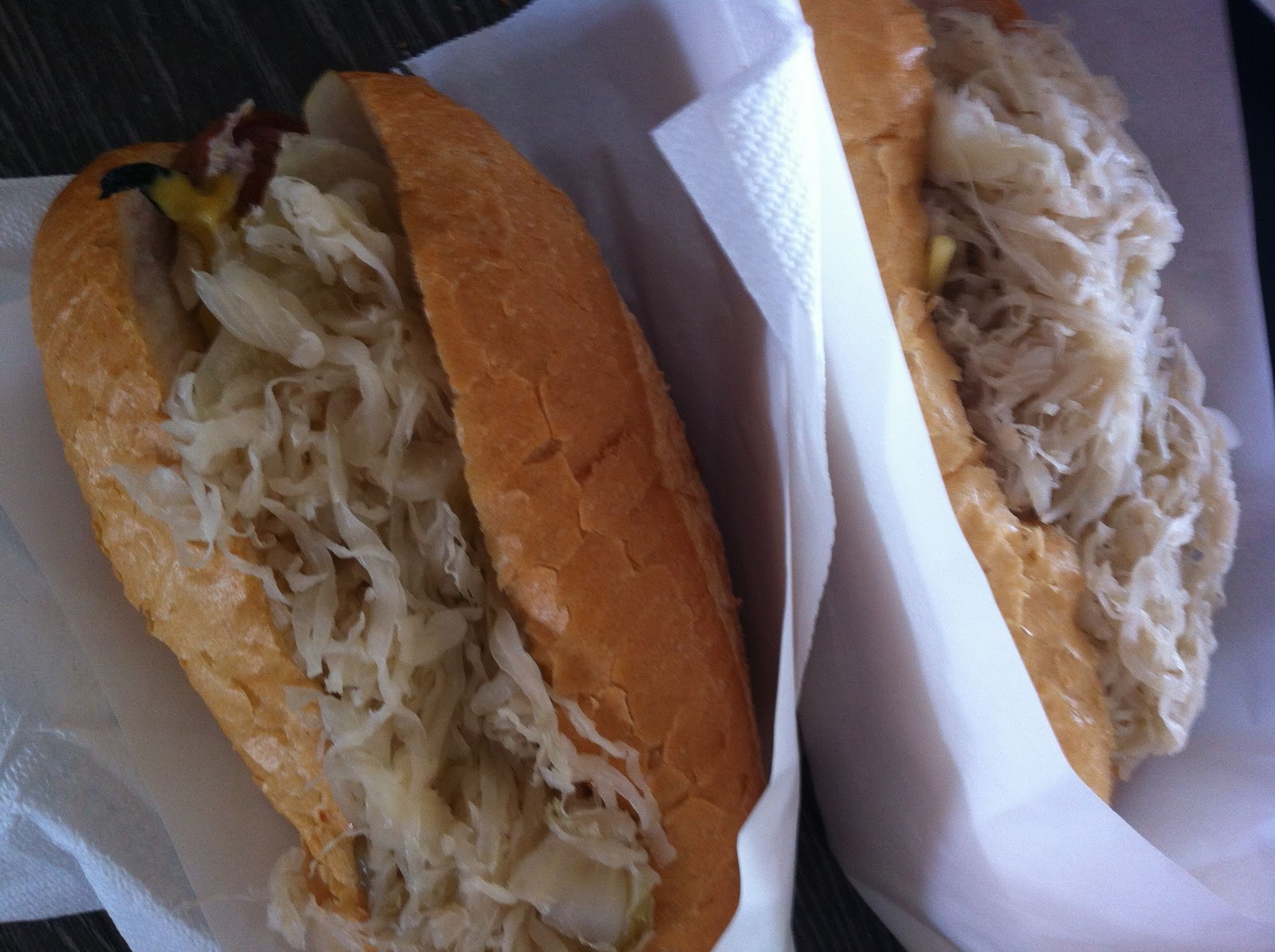 Queen Victoria Market Famous Bratwurst Sausage Roll